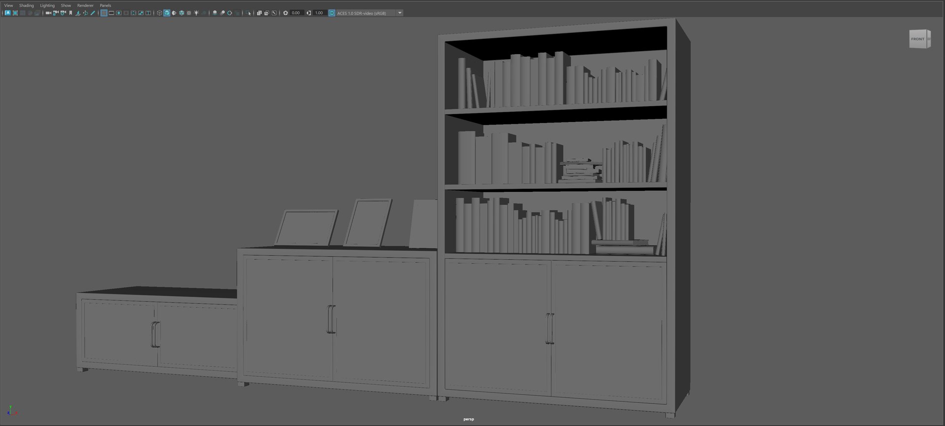 Cupboard 3D Model - TurboSquid 2366370