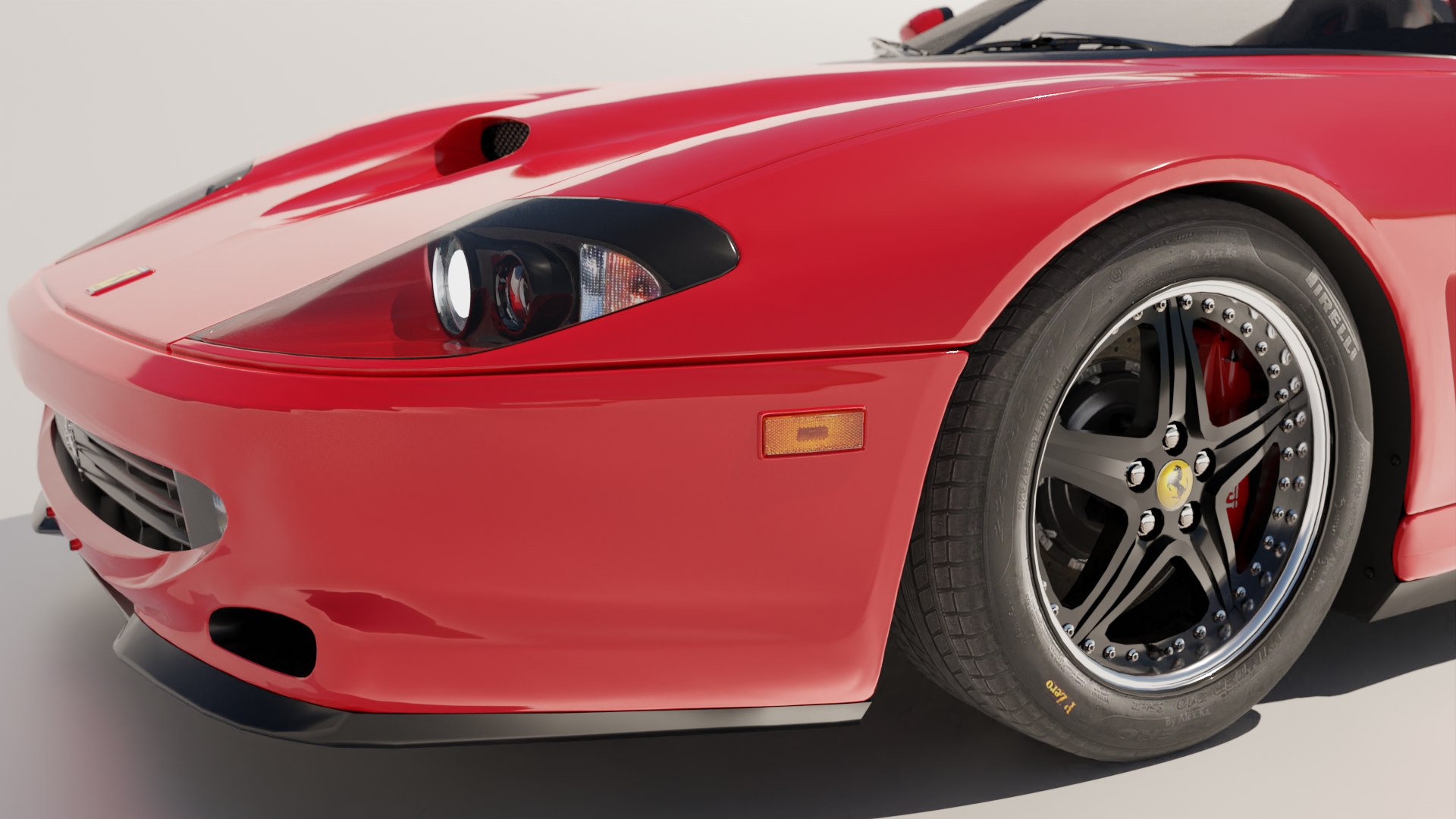 3D FERRARI 550 MARANELLO model - TurboSquid 2179053