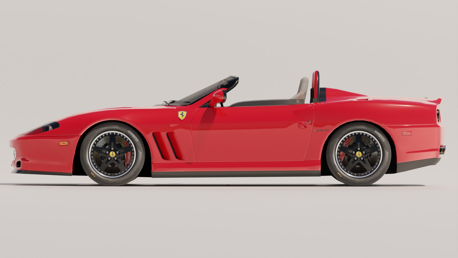 3D FERRARI 550 MARANELLO model - TurboSquid 2179053