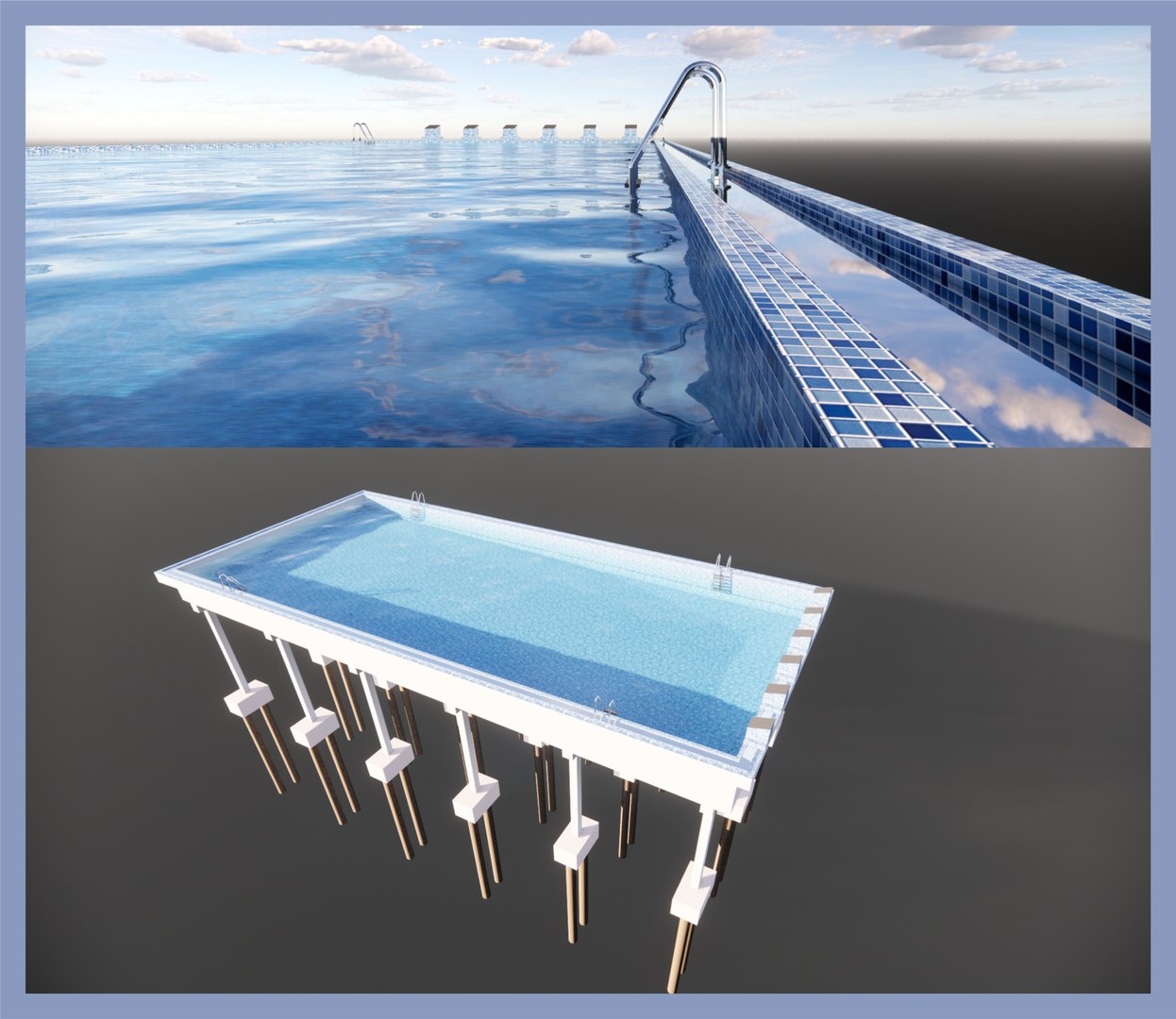 Swimming Pool Model - TurboSquid 2150757