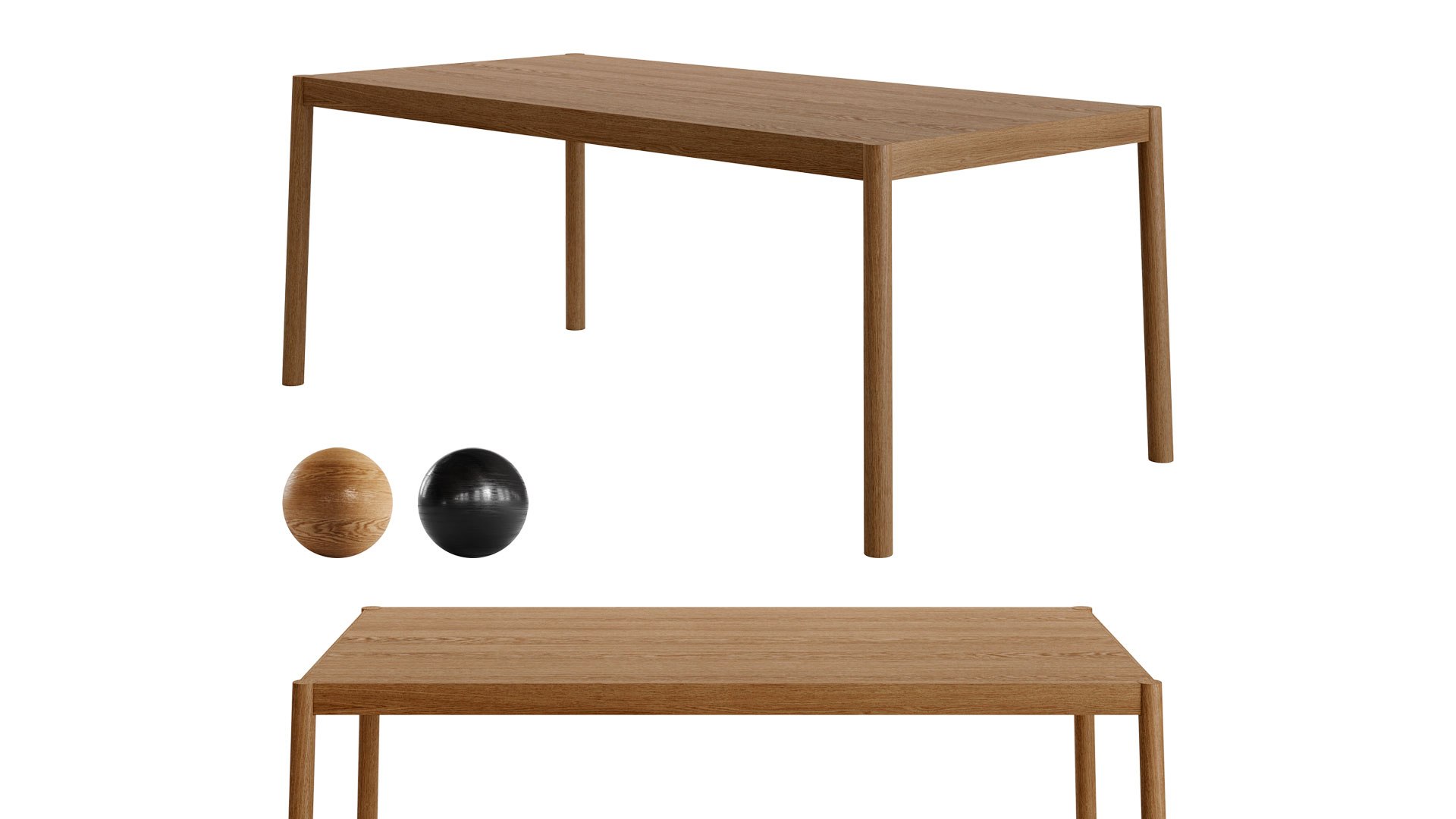 3D Citizen Dining Table By EMKO - TurboSquid 2166746