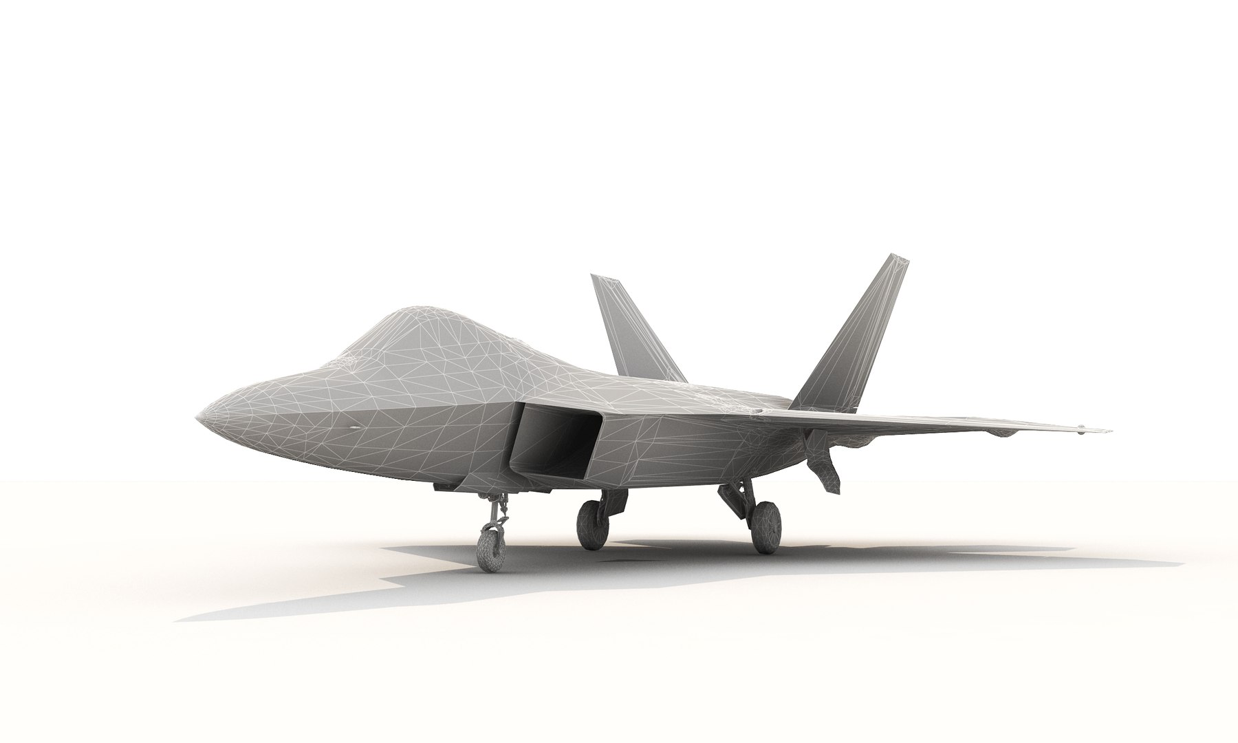 F-22 Raptor 3D Model - TurboSquid 2395085