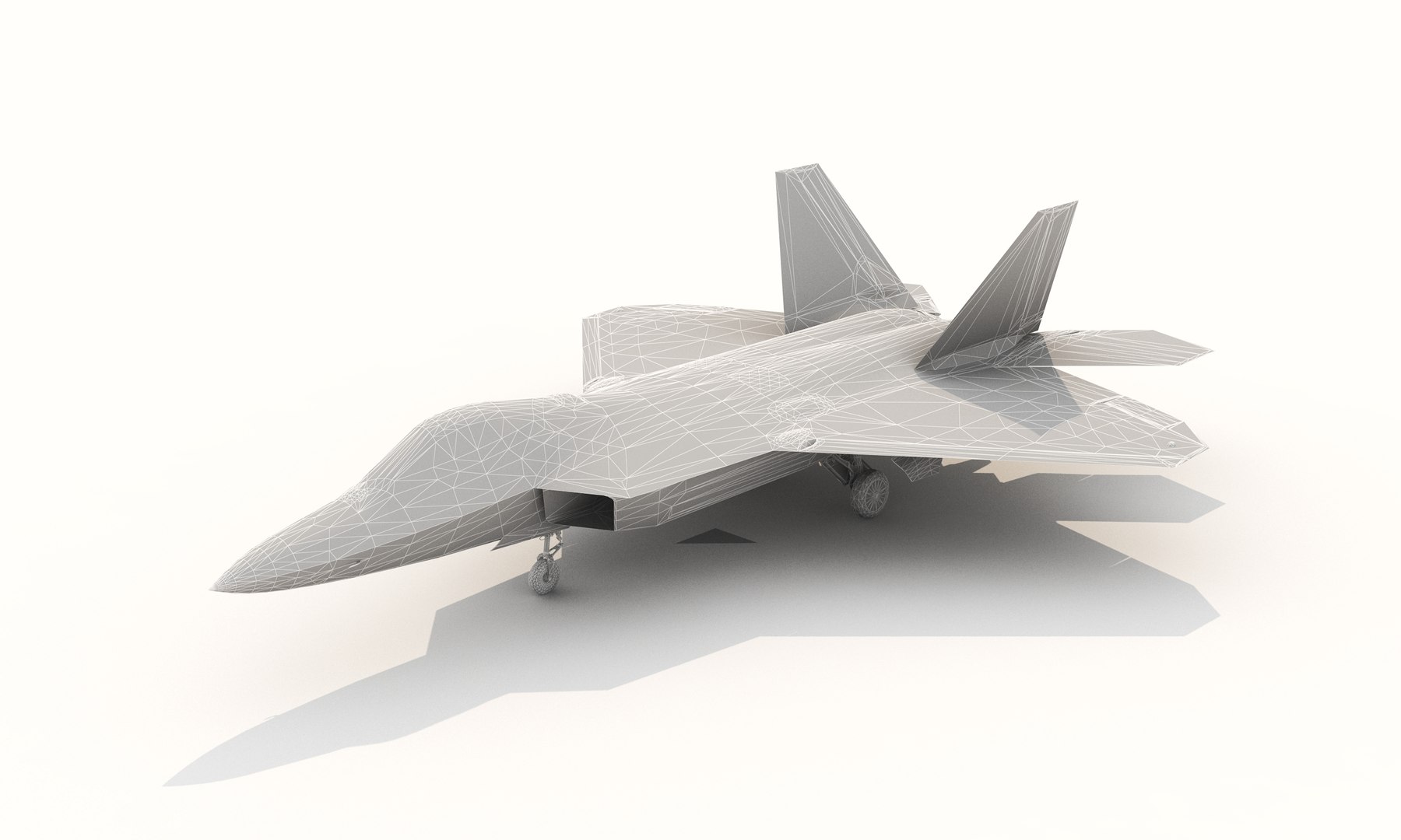 F-22 Raptor 3D Model - TurboSquid 2395085