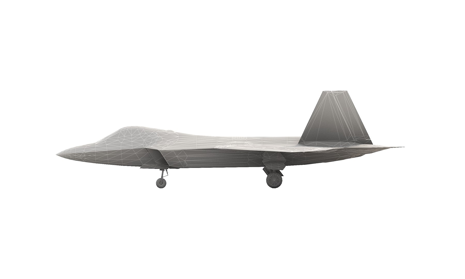 F-22 Raptor 3D Model - TurboSquid 2395085