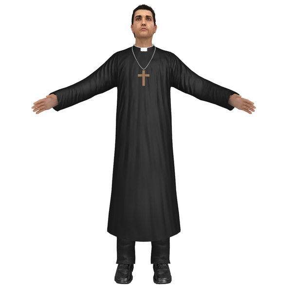 3D pack priests model - TurboSquid 1279414