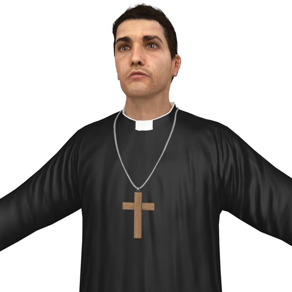 3D pack priests model - TurboSquid 1279414