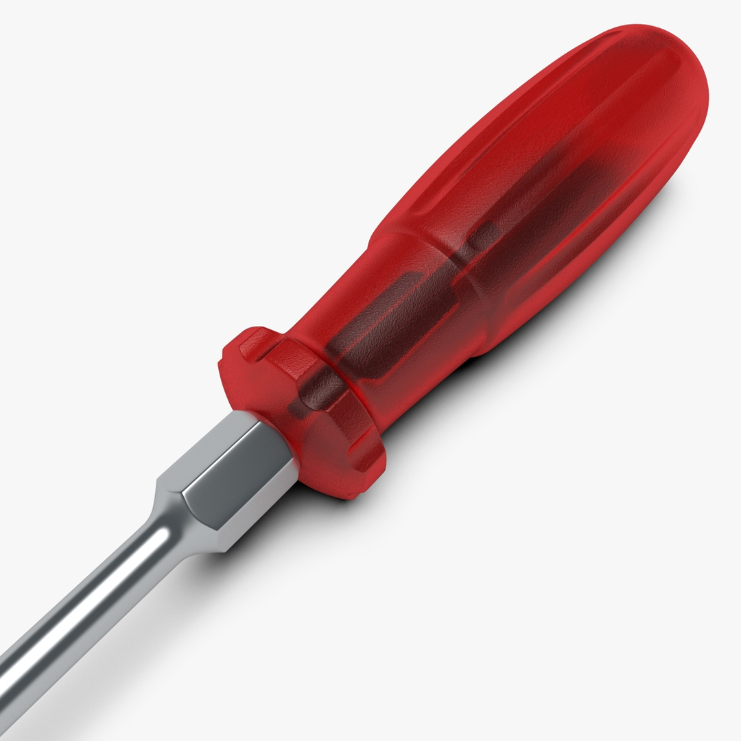realistic screwdriver 3d 3ds