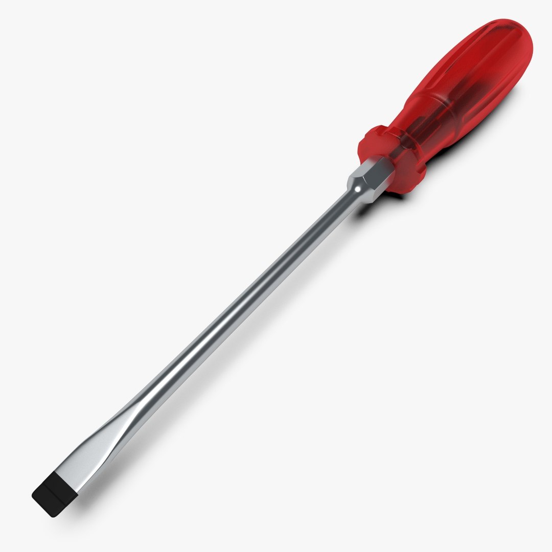 realistic screwdriver 3d 3ds