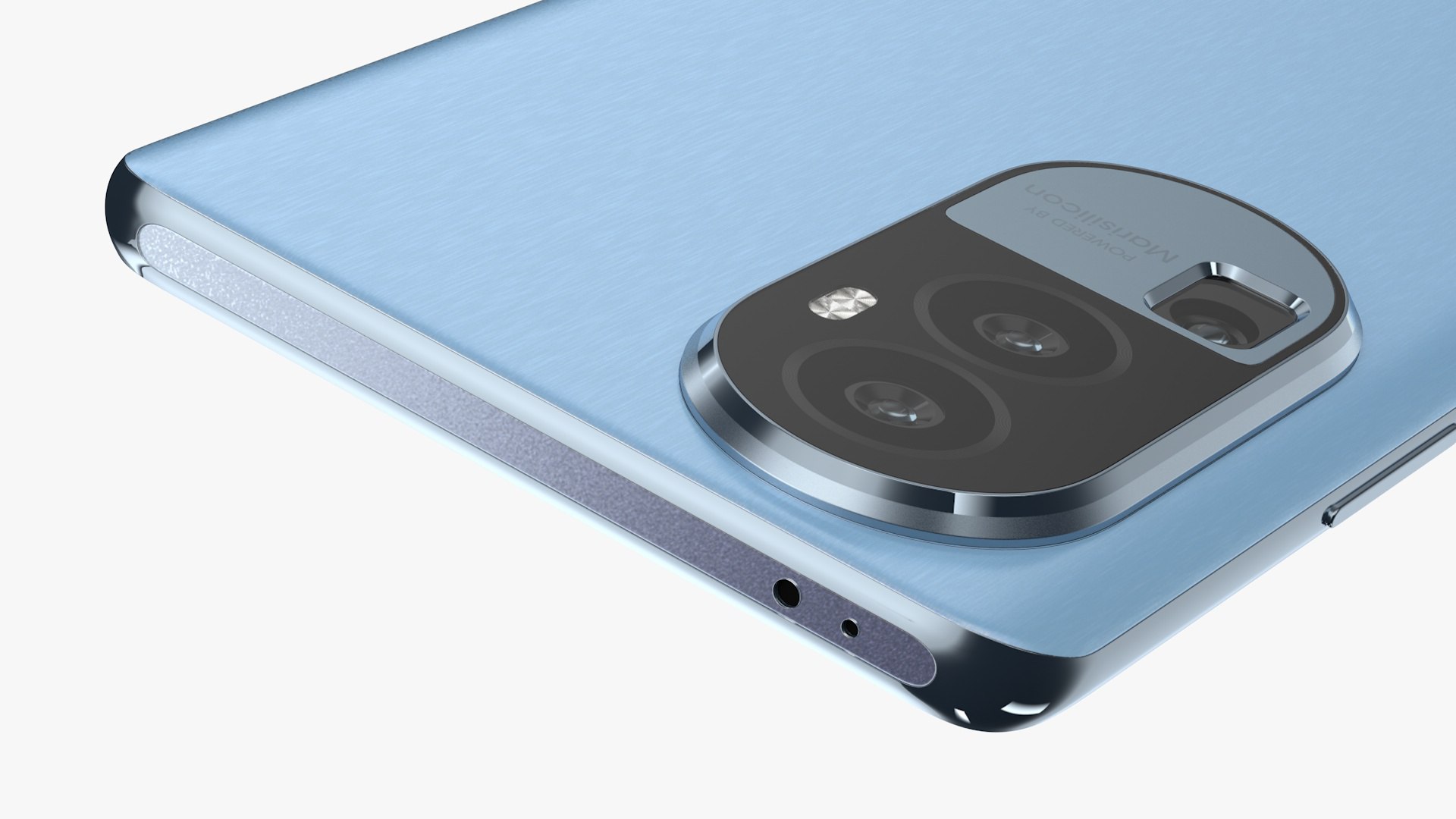 3D OPPO Reno 10 Pro Colorful Blue Model - TurboSquid 2076597