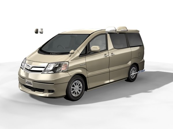 Alphard 3D Models for Download | TurboSquid