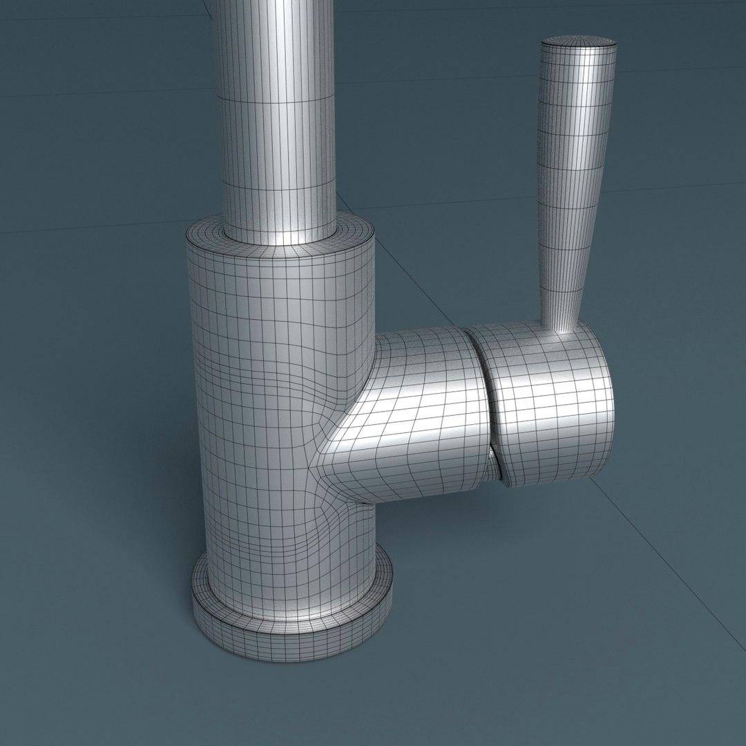 Kitchen Tap 3D Model - TurboSquid 1191217
