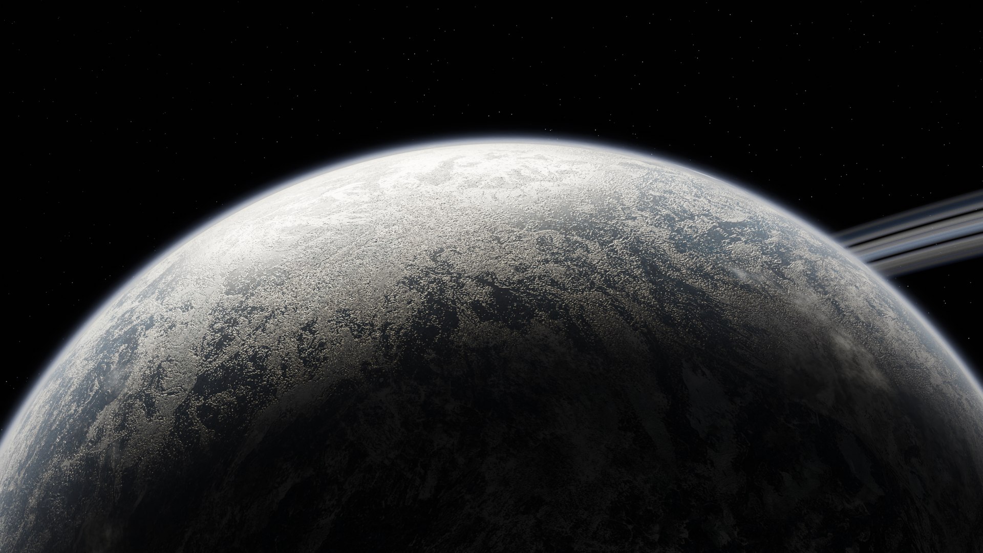 8K Fictional Ice Planet 8 3D Model - TurboSquid 1931152