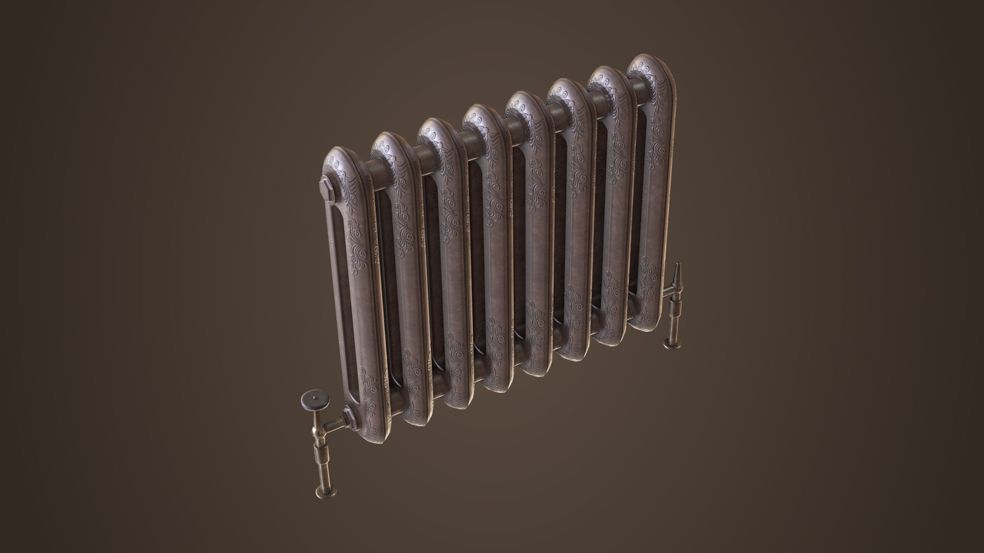 3D Vintage Radiator - TurboSquid 2048376