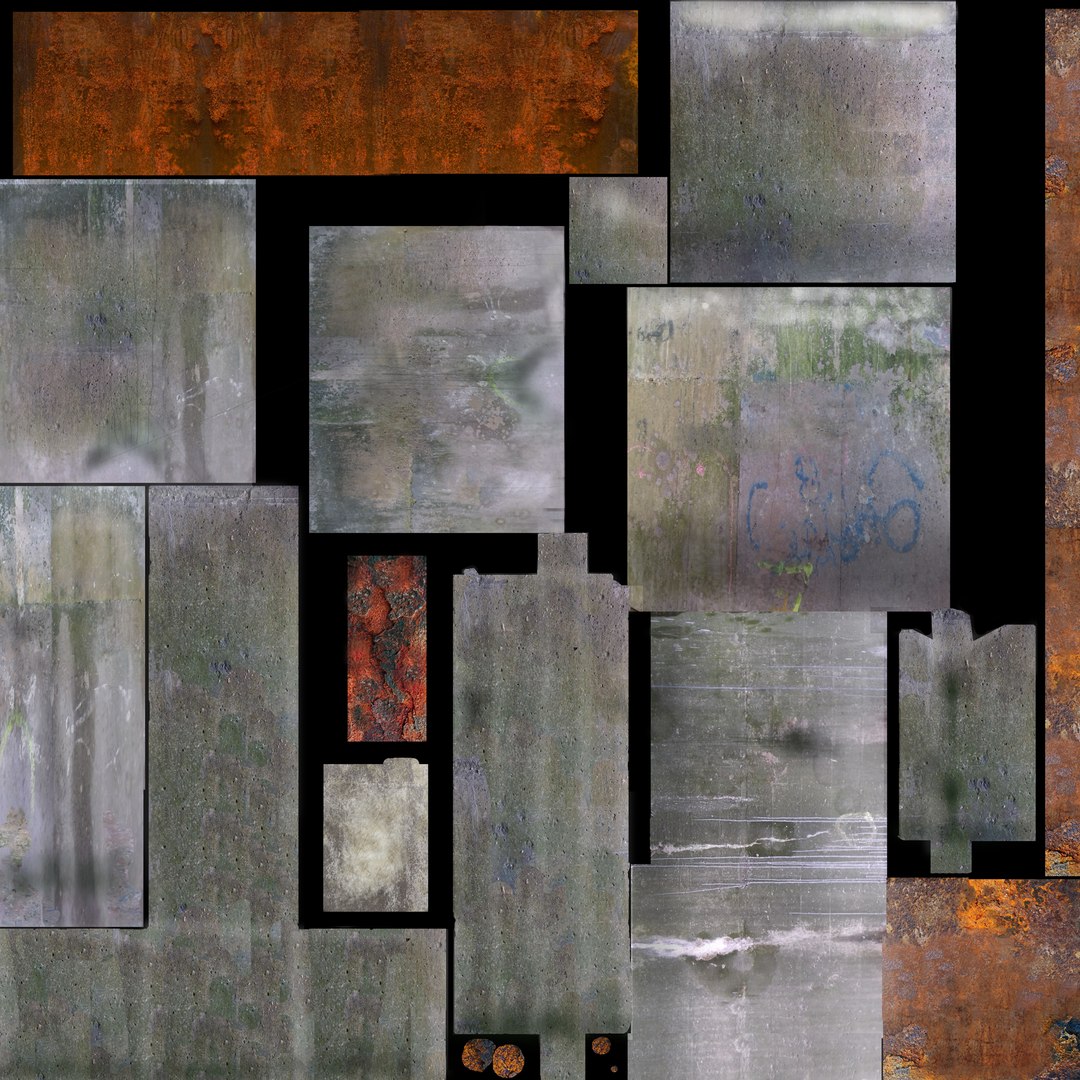 Corroded Wall 3D Model - TurboSquid 2280900