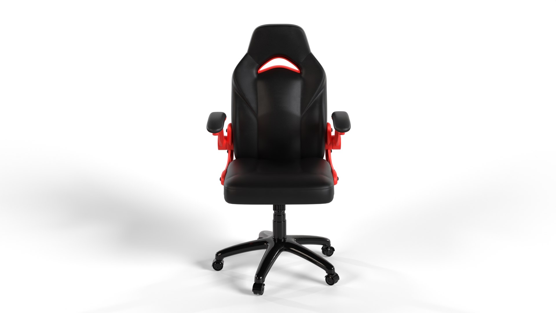 Gaming Chair Black And Red 3D Model - TurboSquid 2245651