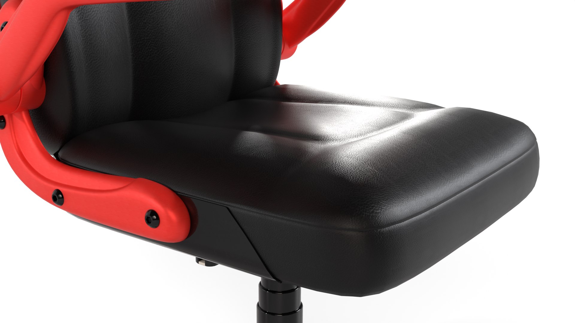 Gaming Chair Black And Red 3D Model - TurboSquid 2245651