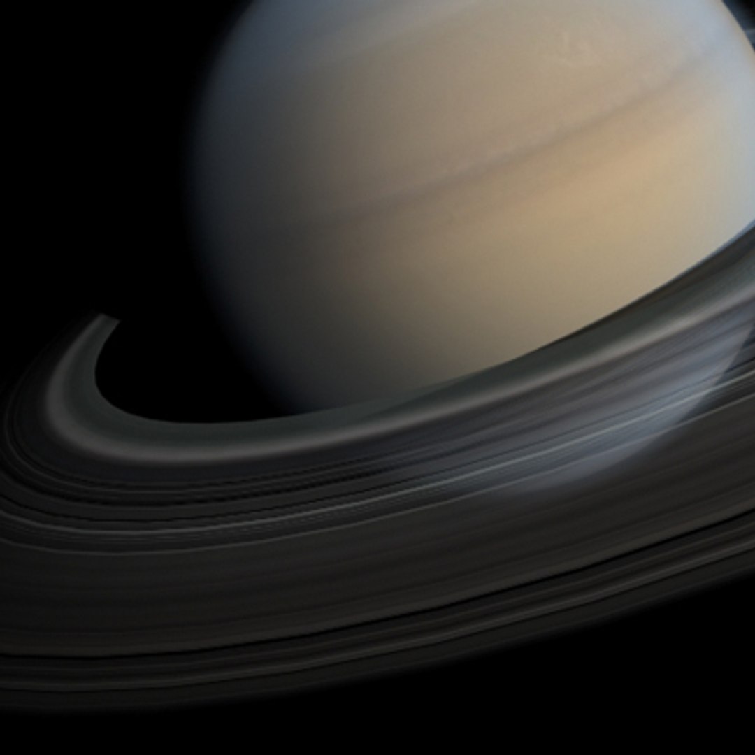 saturn planet 3d model