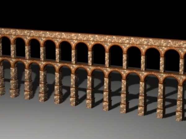 3D Aqueduct Models | TurboSquid