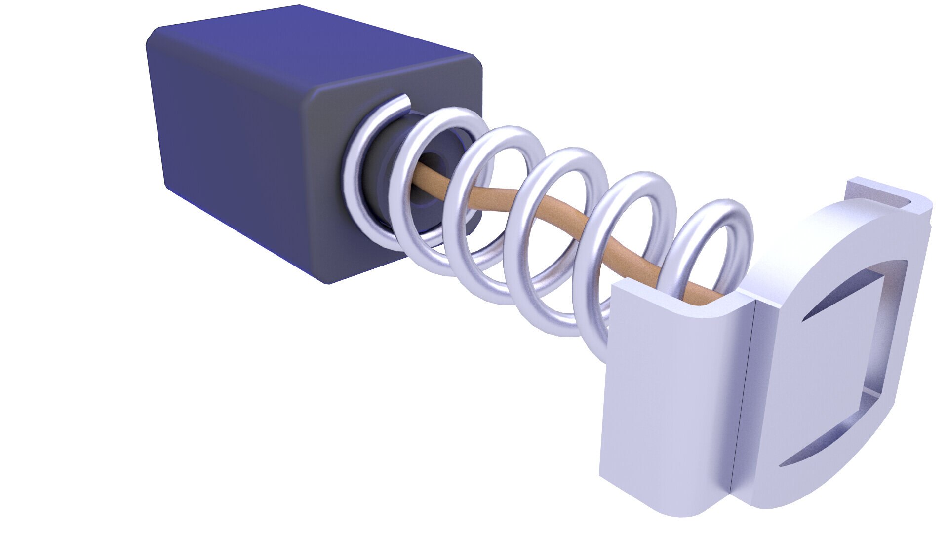 Carbon Brush Spring 2 3D - TurboSquid 2257208