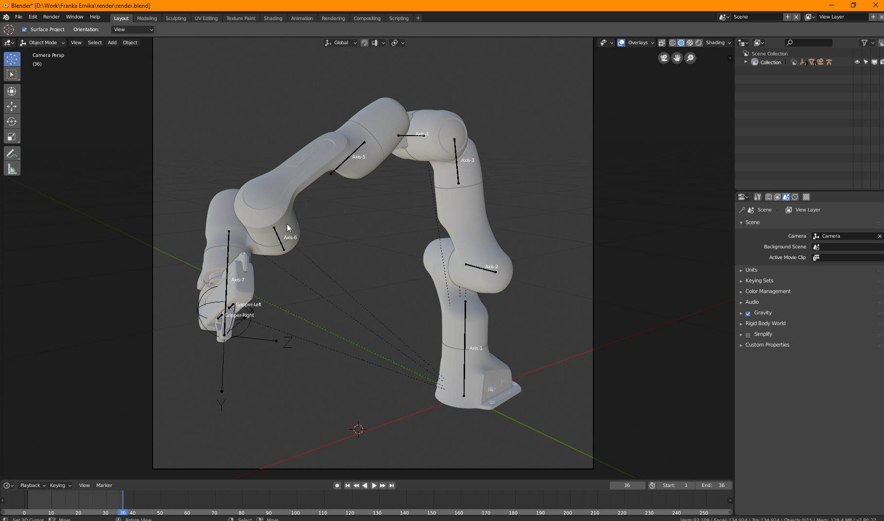 3D model franka emika panda robot - TurboSquid 1344347