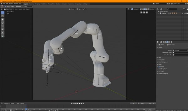 3D model franka emika panda robot - TurboSquid 1344347
