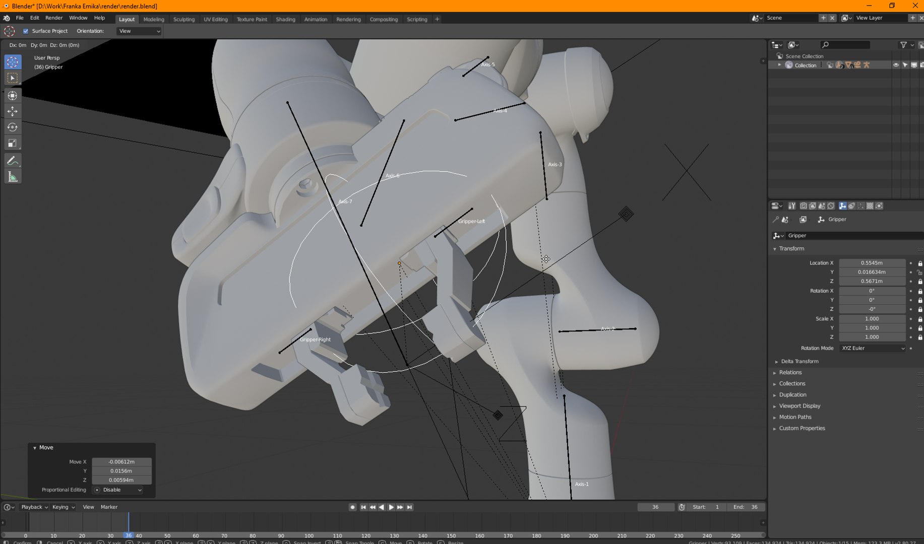 3D Model Franka Emika Panda Robot - TurboSquid 1344347