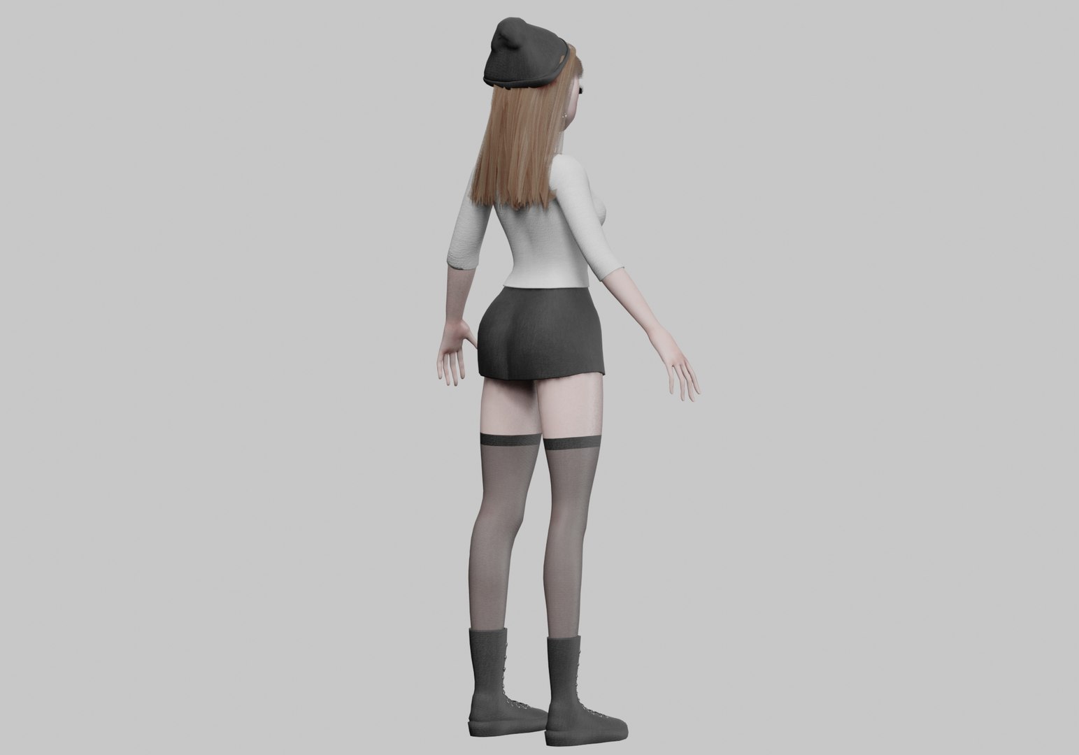 3D Model Beautiful Anime Girl V36210 - TurboSquid 2269193