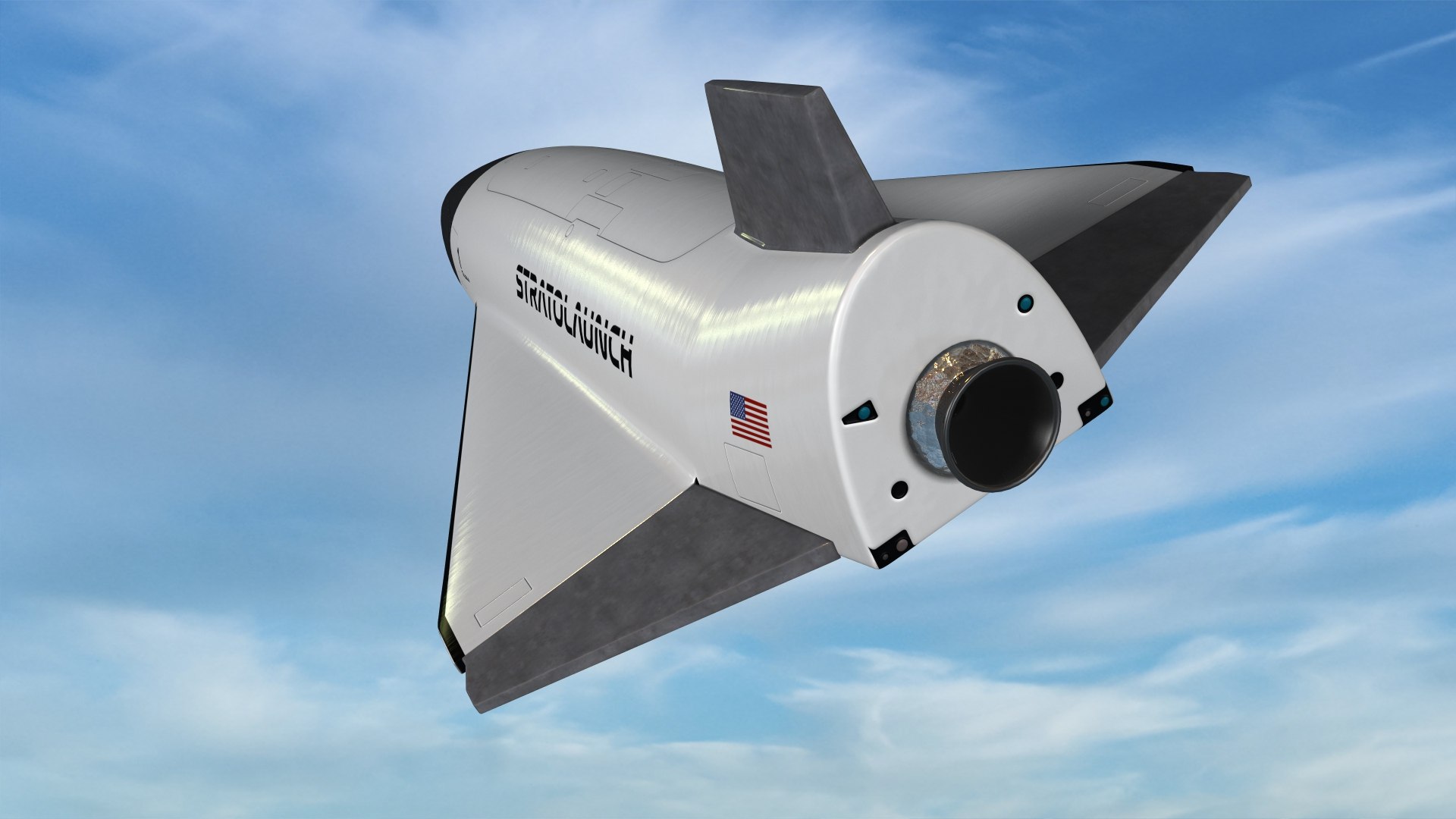 Stratolaunch Talon-A Hypersonic Vehicle 3D Model - TurboSquid 2413547