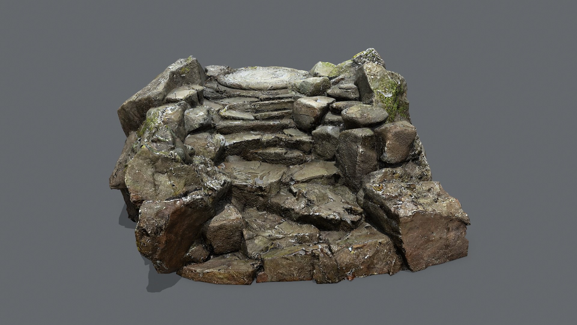Old Temple - TurboSquid 2297984
