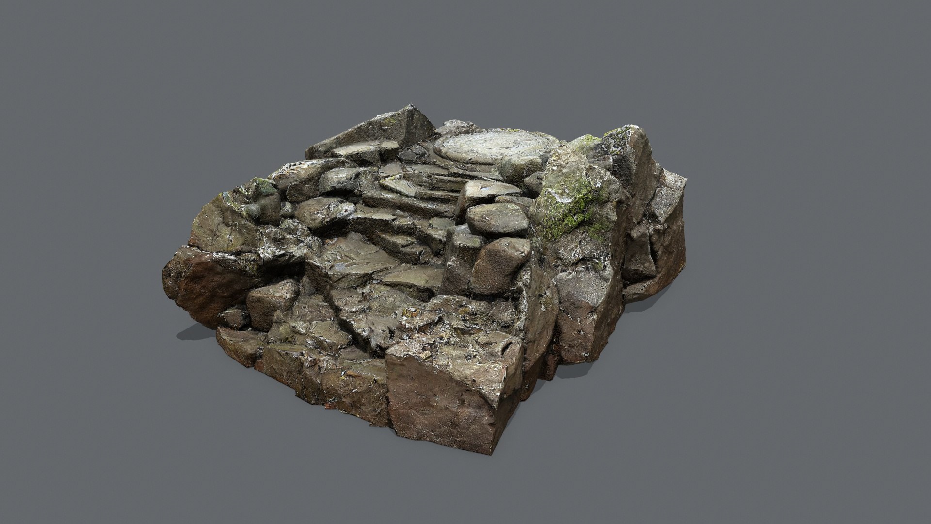 Old Temple 3D Model - TurboSquid 2297984