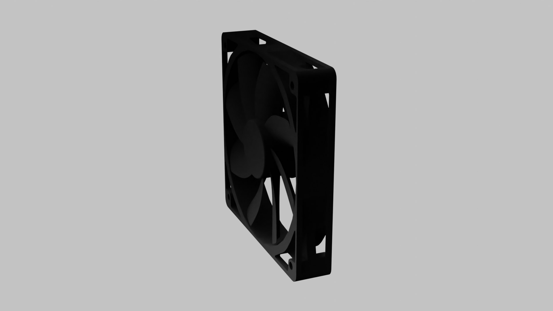120mm PC Fan 3D Model - TurboSquid 2006106