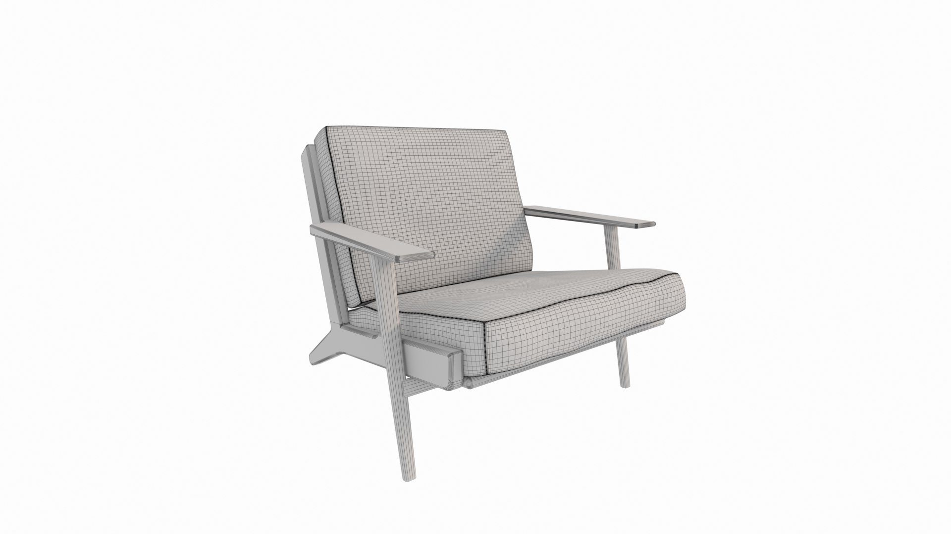 Armchair 1 3D Model - TurboSquid 2015728
