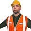 3d Pack Rigged Worker Biped Man