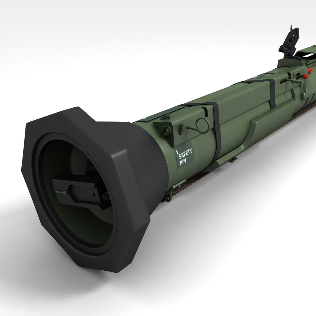 3d At4 Anti Tank Grenade Launcher Model