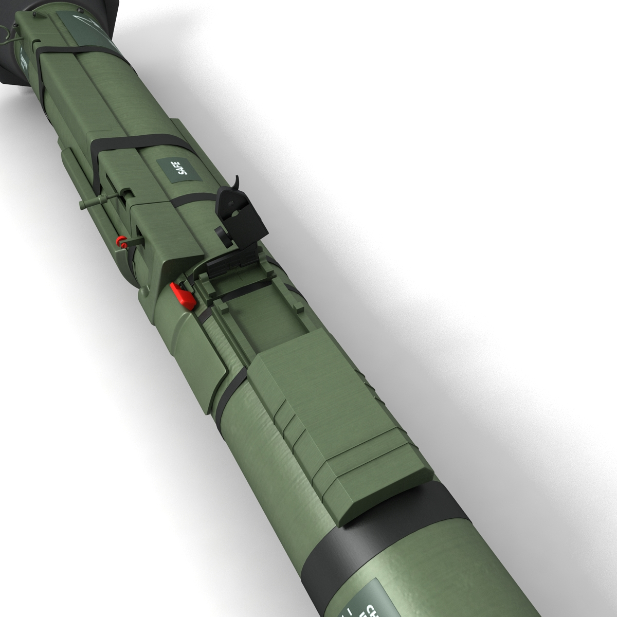 3d at4 anti tank grenade launcher model