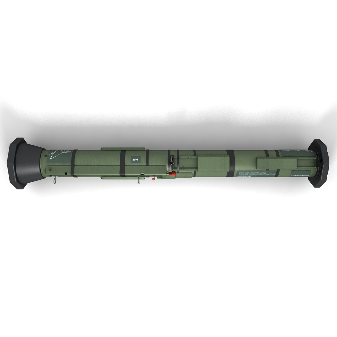 3d at4 anti tank grenade launcher model