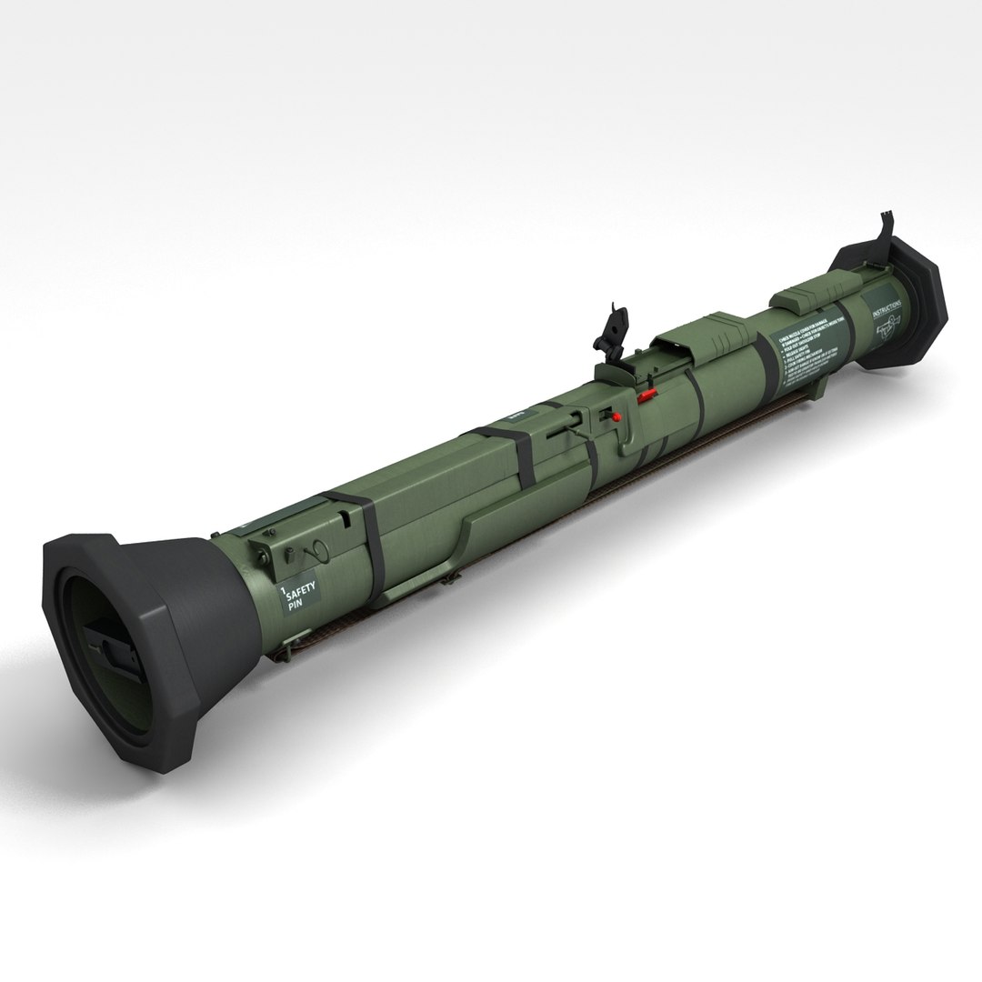 3d At4 Anti Tank Grenade Launcher Model