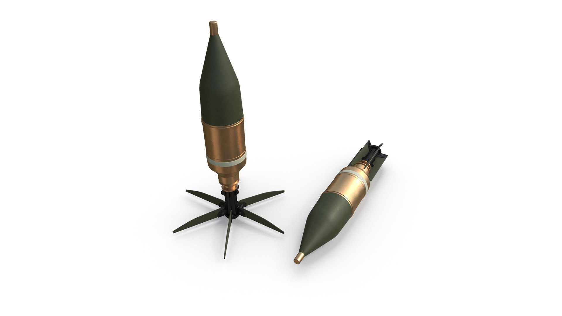 3d At4 Anti Tank Grenade Launcher Model