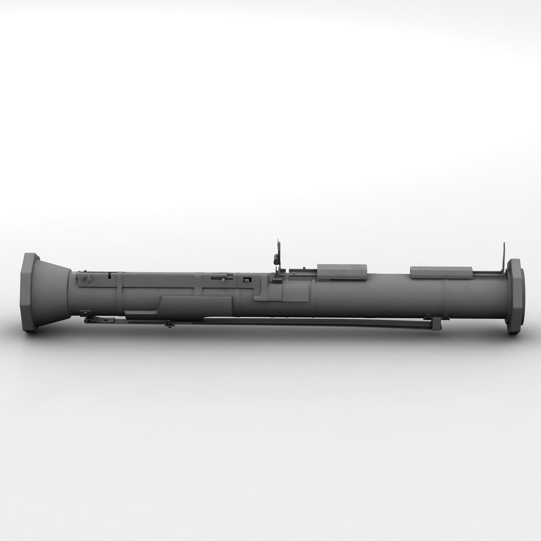 3d at4 anti tank grenade launcher model