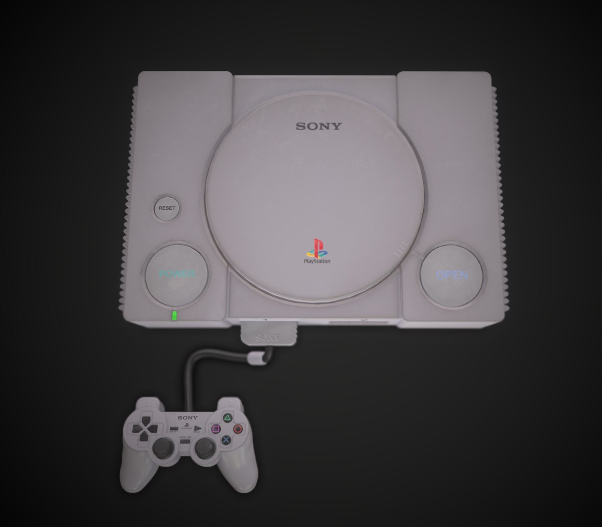 Sony PlayStation 1 3D - TurboSquid 1931221