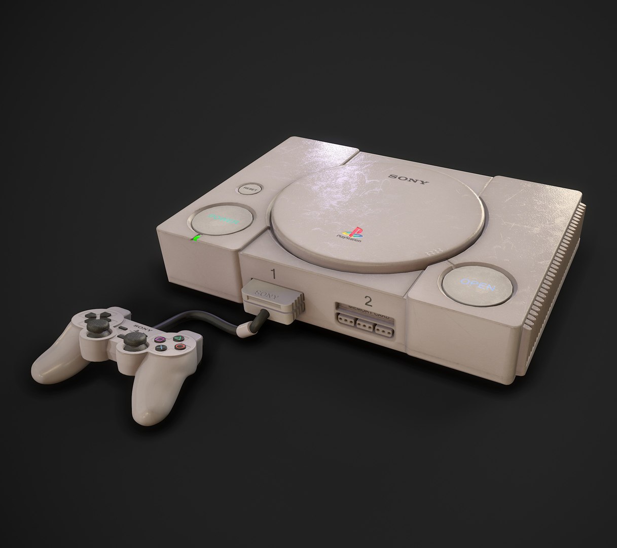 Sony PlayStation 1 3D - TurboSquid 1931221