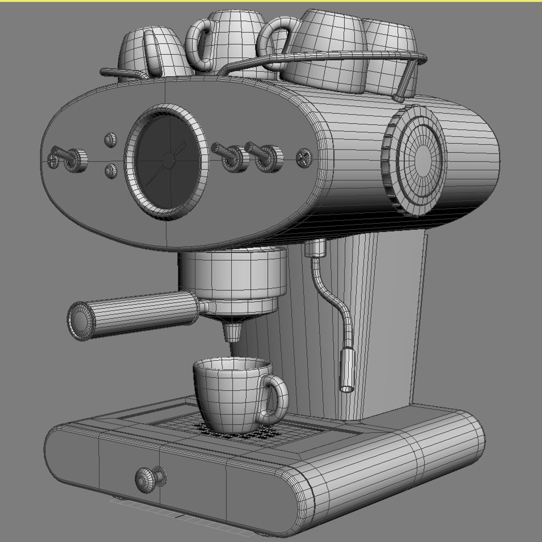 Coffee Maker 3d Model