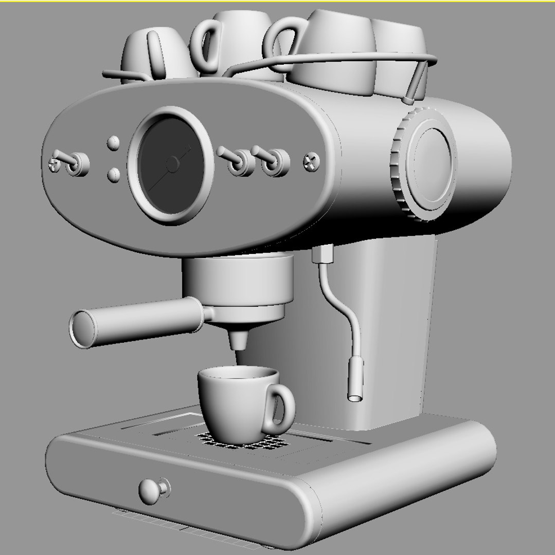 Coffee Maker 3d Model
