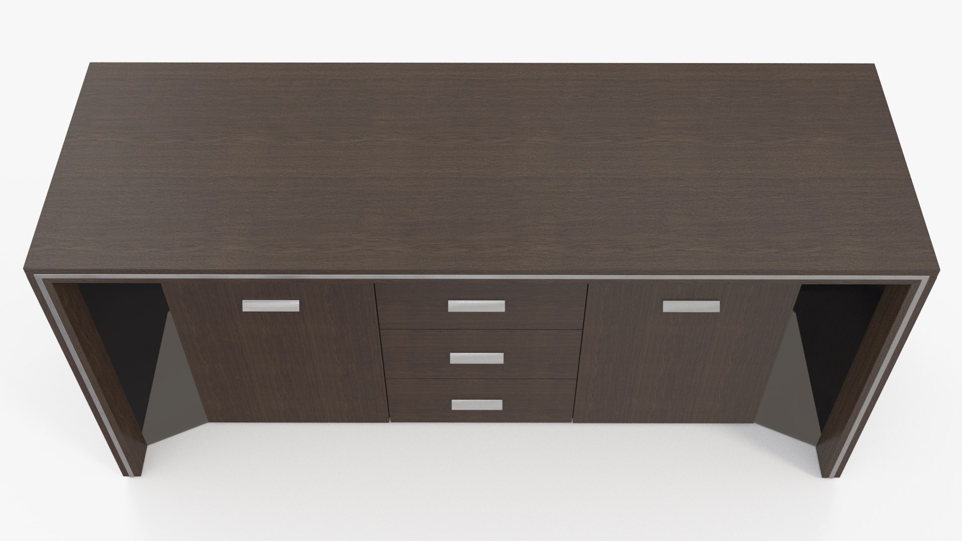 3D Office Console Table - TurboSquid 1543893