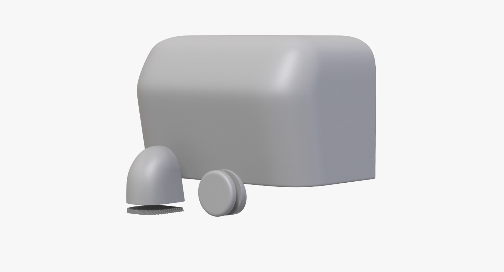 Hand Dryer 3D Model - TurboSquid 1368920