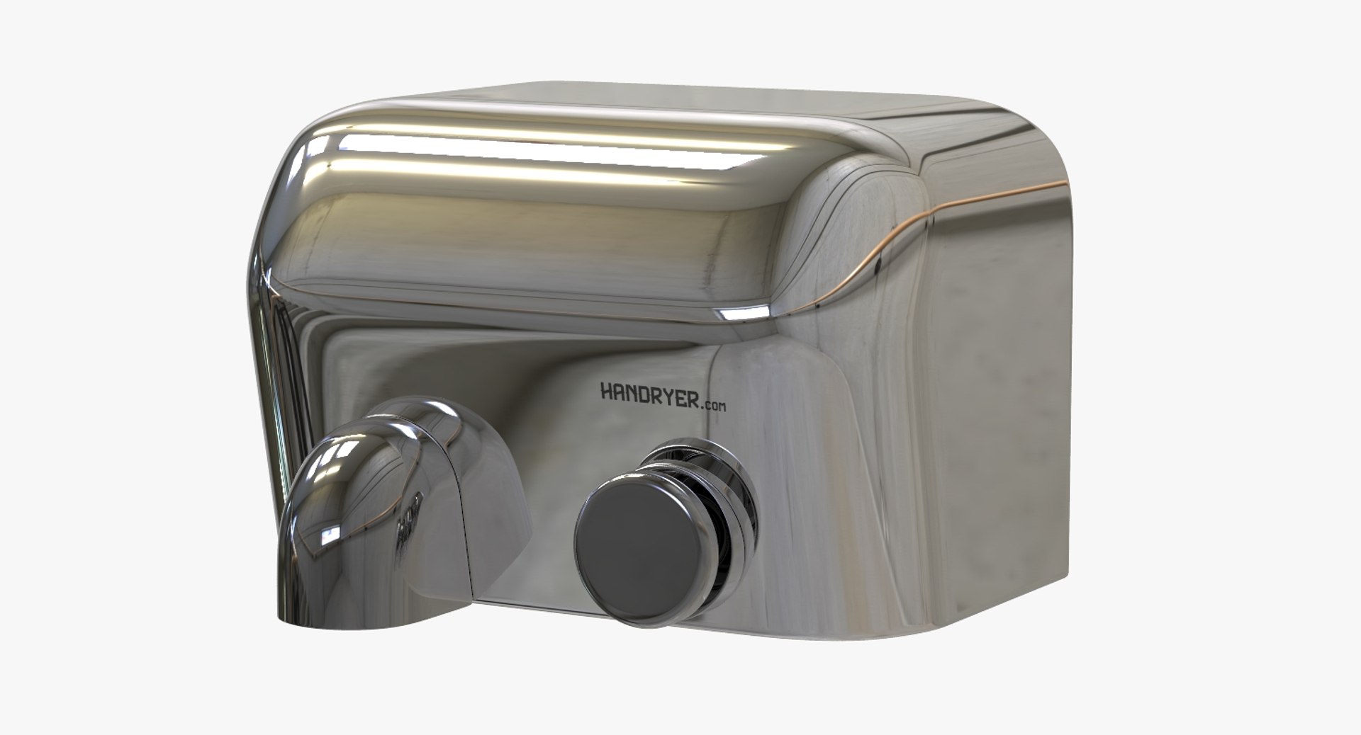 Hand Dryer 3D Model - TurboSquid 1368920