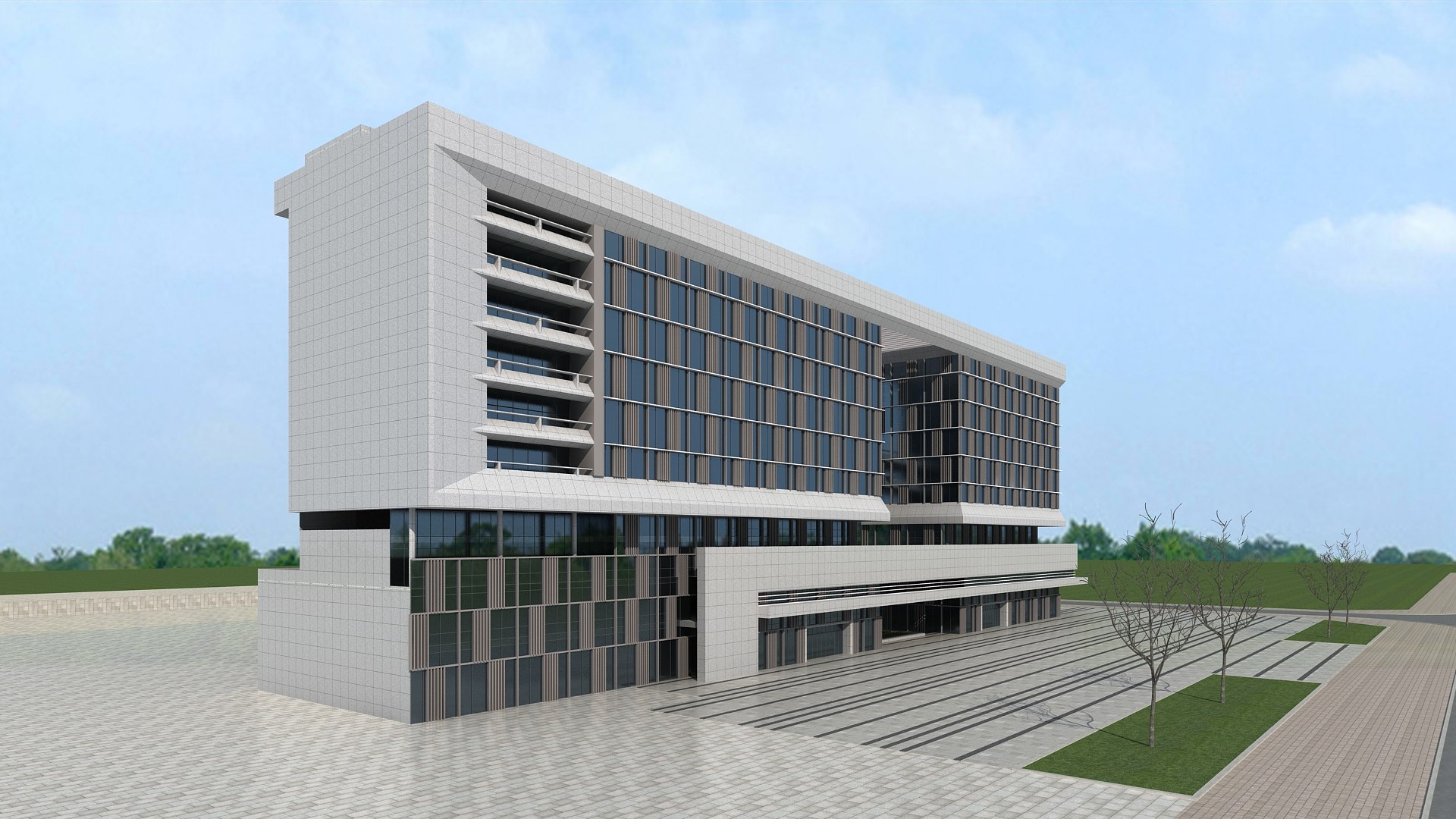Modern Building Collection 04 3D - TurboSquid 1980372