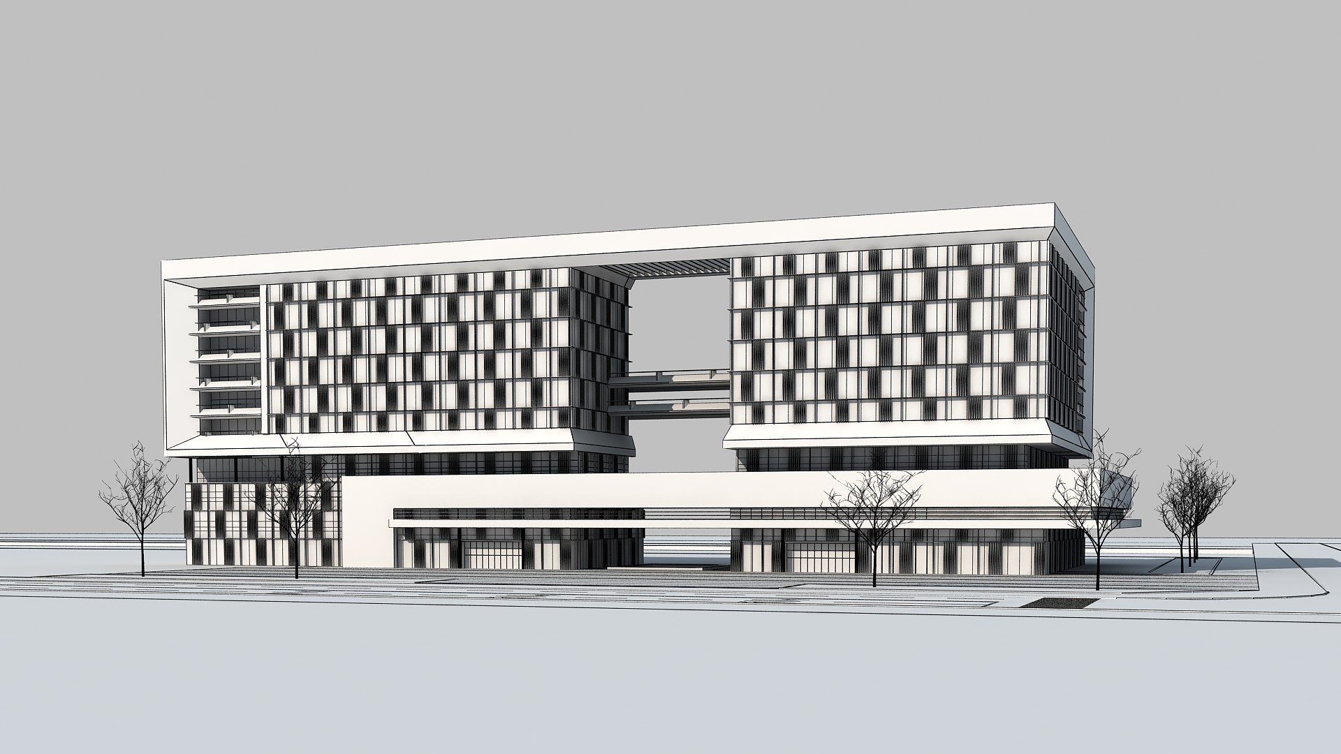 Modern Building Collection 04 3D - TurboSquid 1980372
