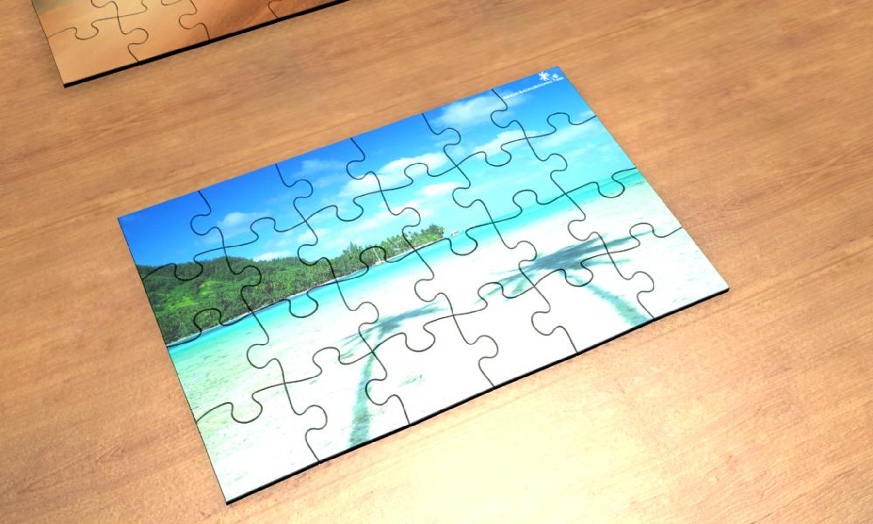 3ds Max Puzzle Pieces Hq