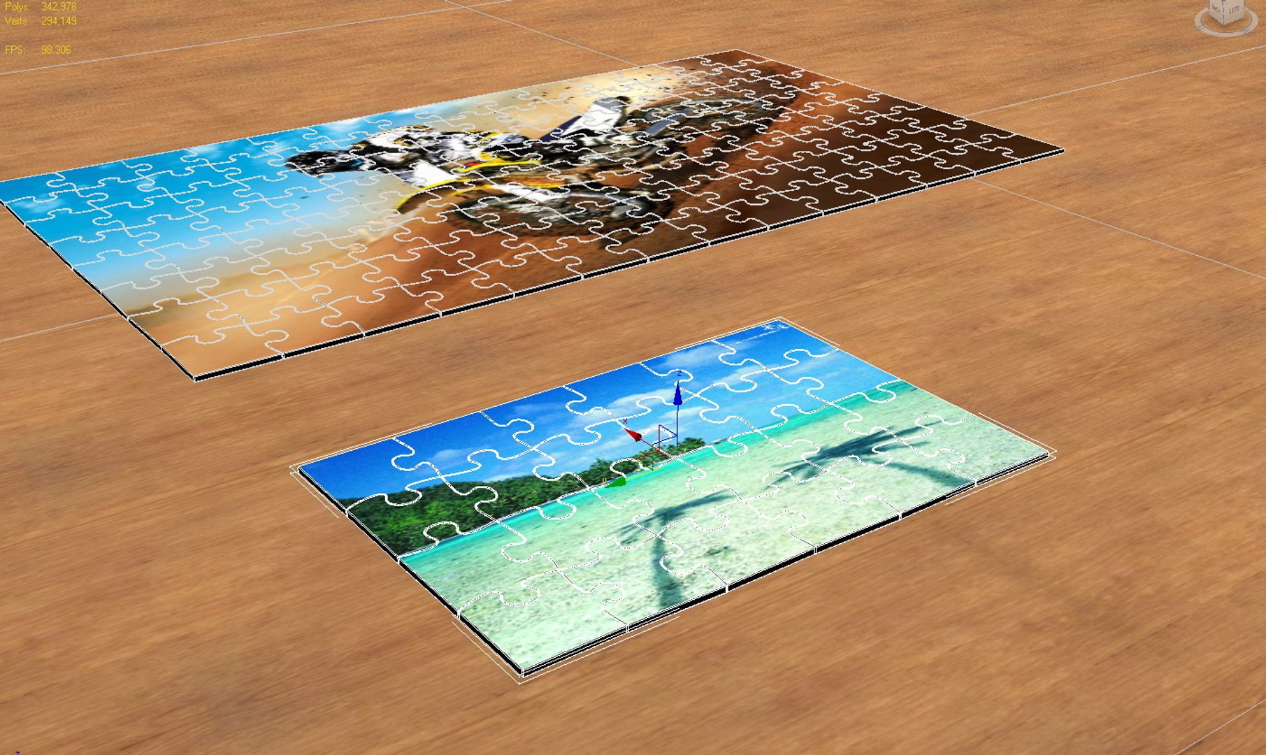 3ds Max Puzzle Pieces Hq